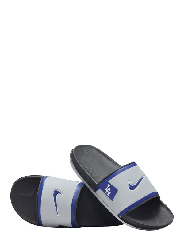 Nike Offcourt Los Angeles Dodgers Slides - Grey