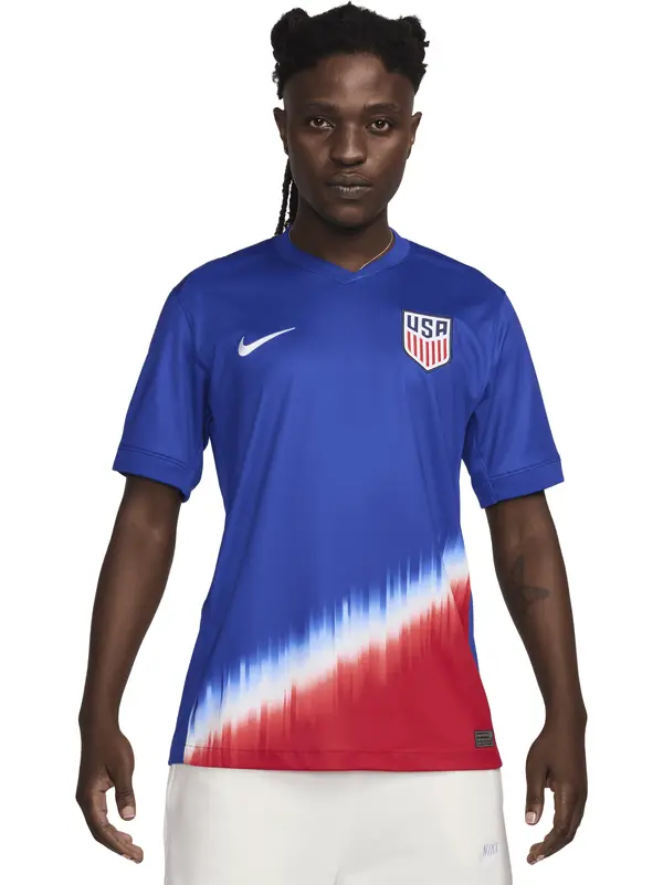 Nike Usmnt 2024 Stadium Away Dri-fit Soccer Replica Jersey - Blue