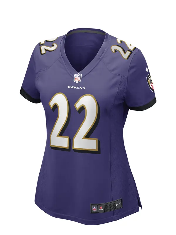 Nike Derrick Henry Baltimore Ravens Nfl Game Football Jersey - Purple
