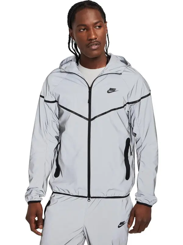 Nike Tech Woven Reflective Jacket - Grey