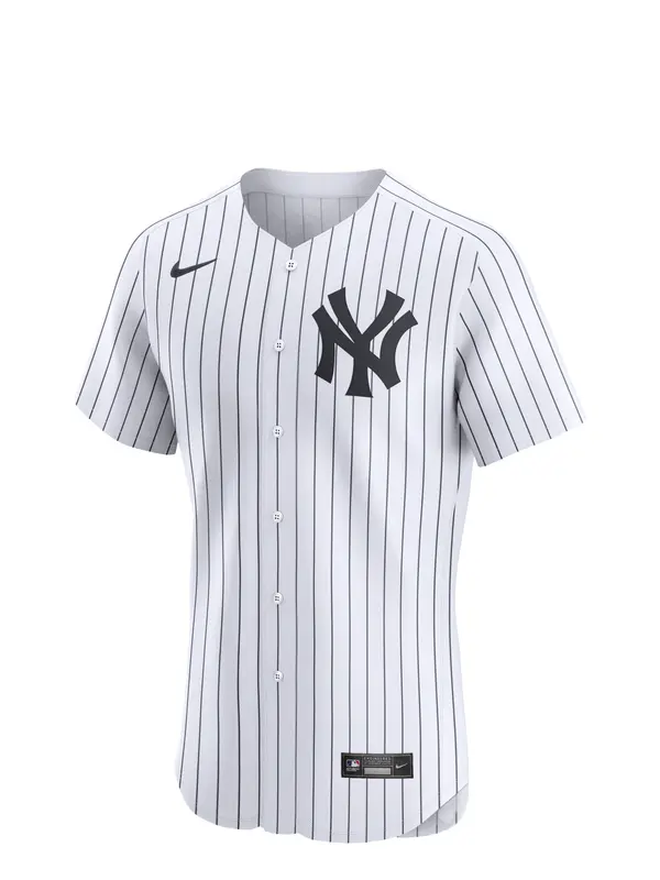 Nike Anthony Volpe New York Yankees Dri-fit Adv Mlb Elite Jersey - White
