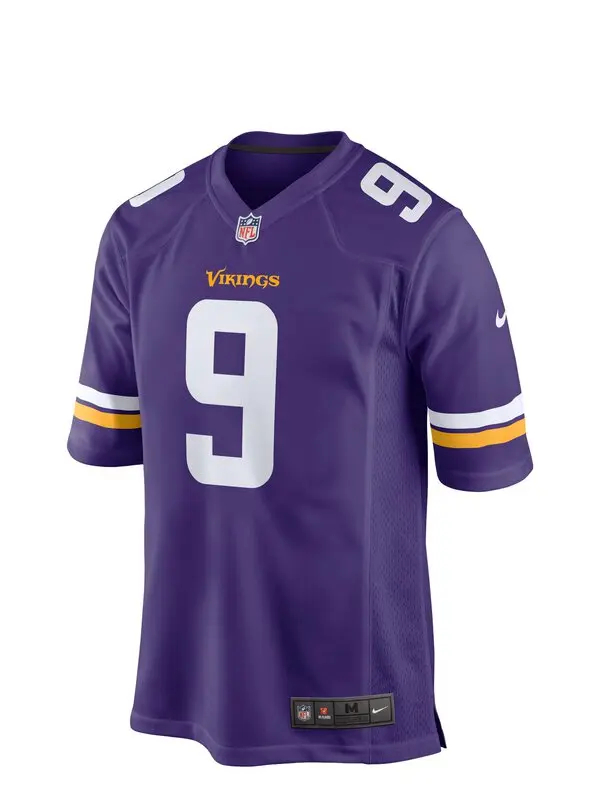 Nike J.j. Mccarthy Minnesota Vikings Nfl Game Jersey - Purple