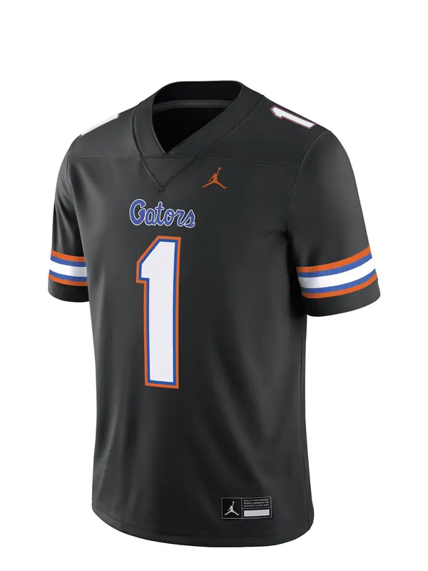 JORDAN Florida Gators Dri-fit College Game Jersey - Black
