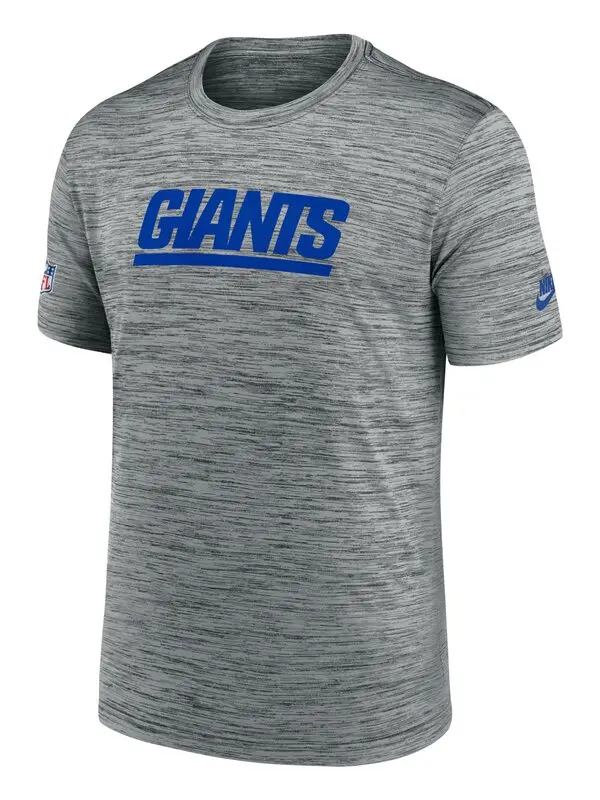 Nike New York Giants Sideline Velocity Dri-fit Nfl T-shirt - Grey