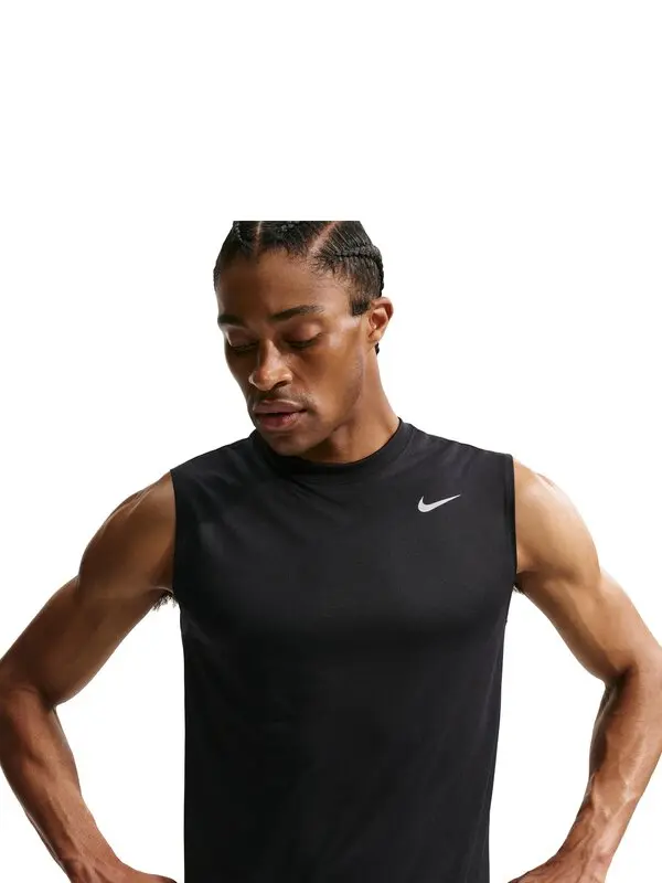 Nike Dri-fit Legend Sleeveless Fitness T-shirt - Black