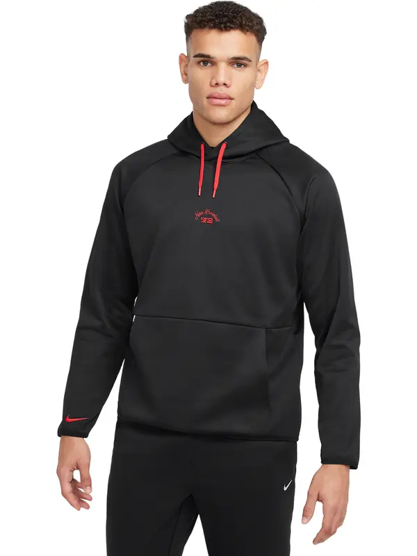 Nike Therma-fit Pullover Baseball Hoodie - Black