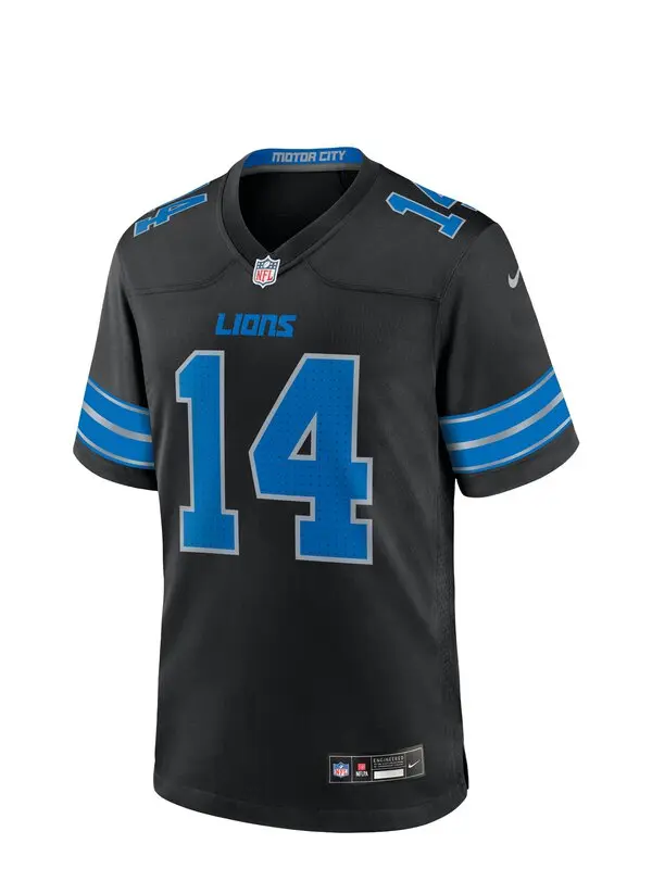 Nike Amon-ra St. Brown Detroit Lions Nfl Game Football Jersey - Black