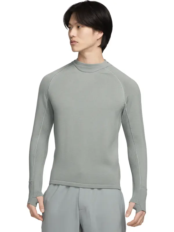Nike Every Stitch Considered Long-sleeve Computational Knit Top - Grey