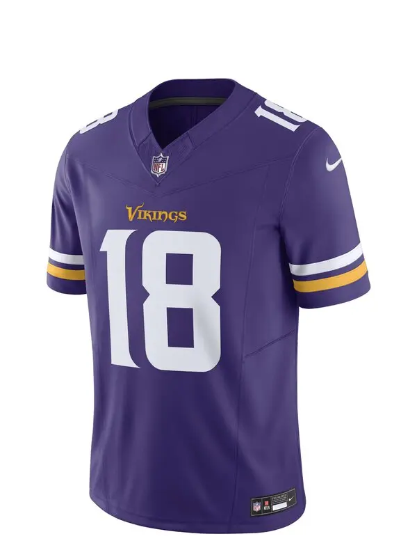 Nike Justin Jefferson Minnesota Vikings Dri-fit Nfl Limited Football Jersey - Purple