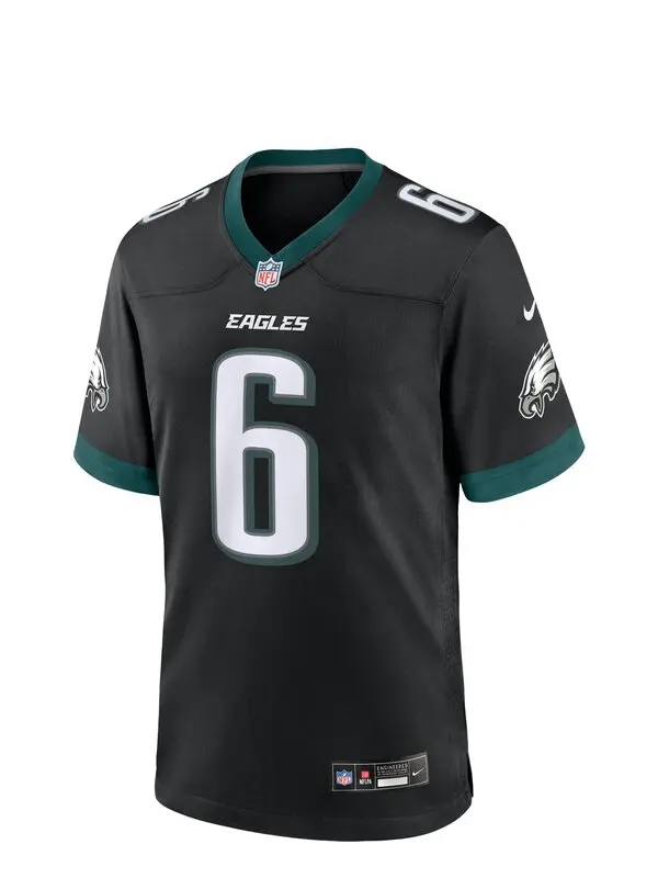 Nike Devonta Smith Philadelphia Eagles Nfl Game Jersey - Black