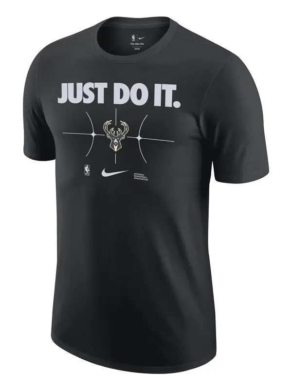 Nike Milwaukee Bucks Essential Nba T-shirt - Black