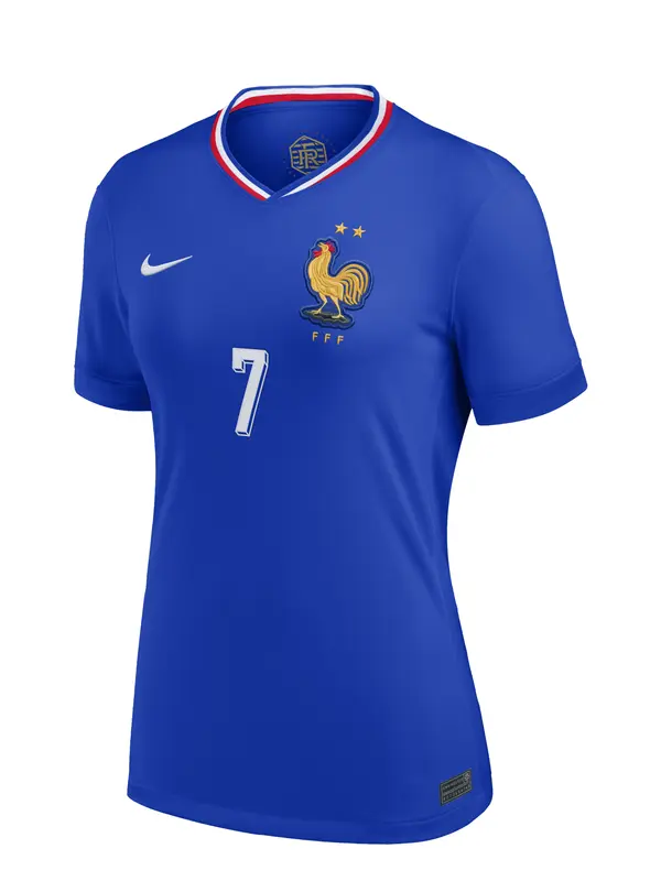Nike Antoine Griezmann France National Team 2024 Stadium Away Dri-fit Soccer Jersey - Blue
