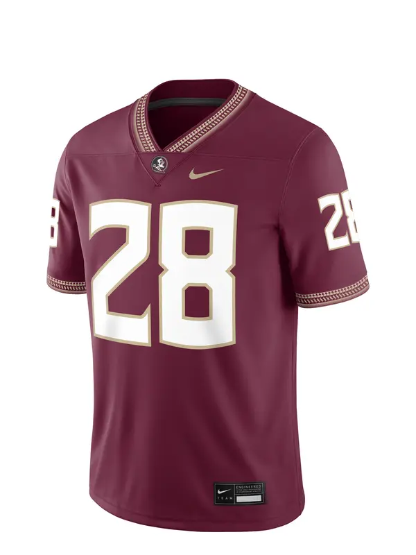 Nike Warrick Dunn Florida State Seminoles Game Jersey - Red