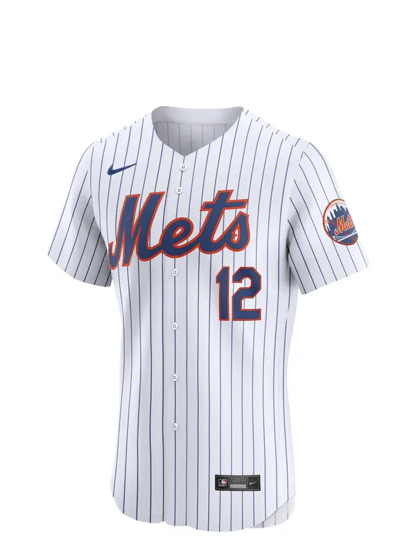 Nike Francisco Lindor New York Mets Mlb Elite Jersey - White