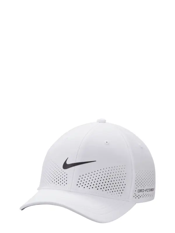 Nike Dri-fit Adv Rise Structured Swooshflex Cap - White