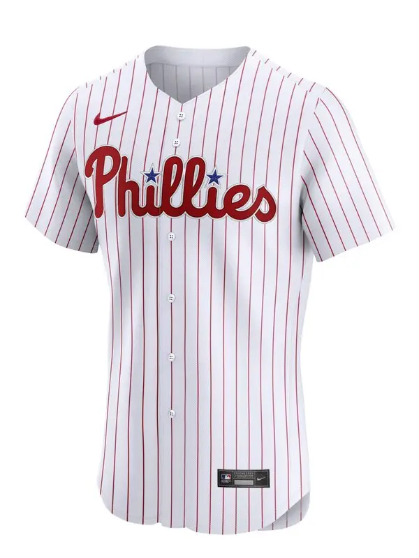 Nike Bryce Harper Philadelphia Phillies Dri-fit Adv Mlb Elite Jersey - White