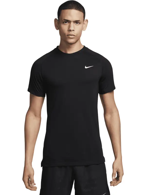 Nike Flex Rep Dri-fit Short-sleeve Fitness Top - Black
