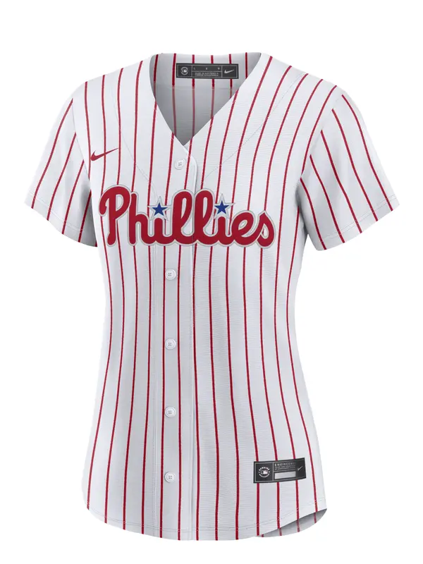 Nike Mlb Philadelphia Phillies Replica Baseball Jersey - White