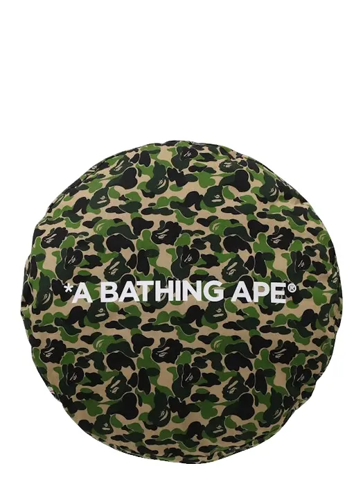 A BATHING APE Abc Camo Circle 60cm Dog Bed - Green