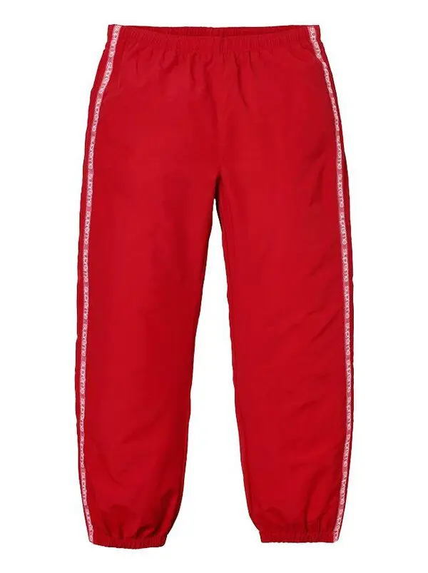 Supreme Tonal Taping Track Pant - Red
