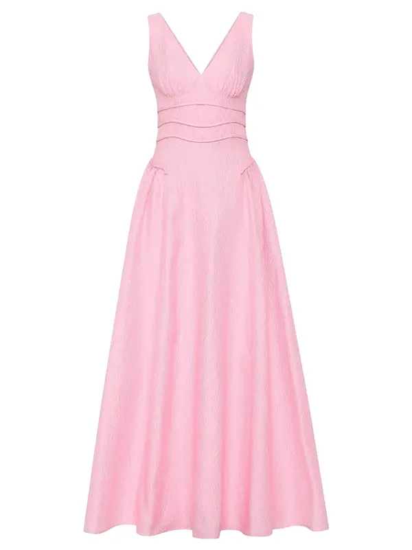 Rachel Gilbert Sophia Gown - Pink