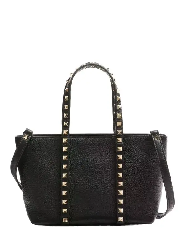 Valentino Garavani Rockstud Embellished Tote Bag - Black