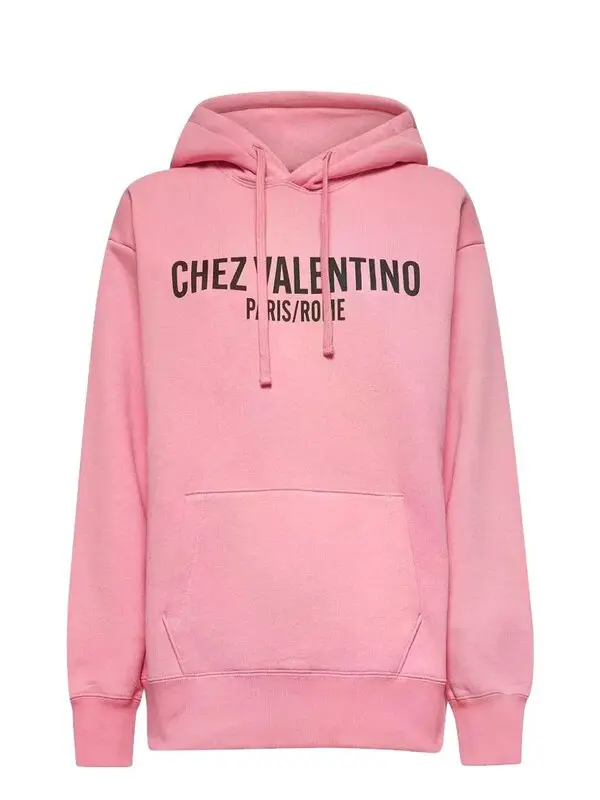 Valentino Garavani Printed Hoodie - Pink