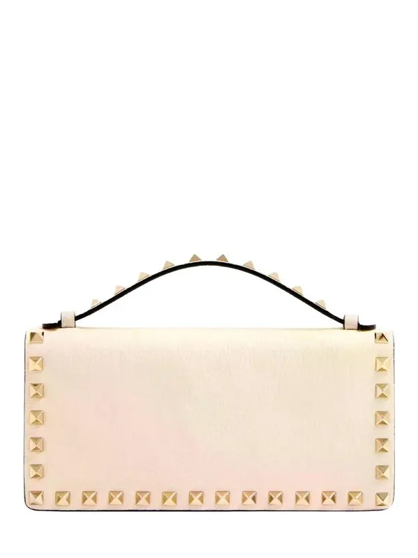 Valentino Garavani Rockstud Foldover Bag - Neutrals