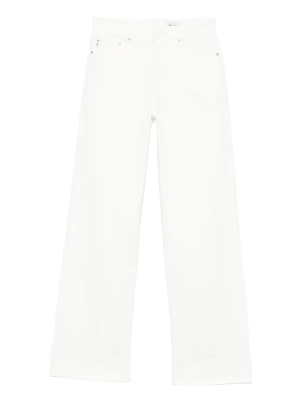 Ag Baggy Jeans - White