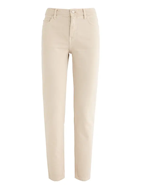 TOTEME Tapered-leg Jeans - Cream
