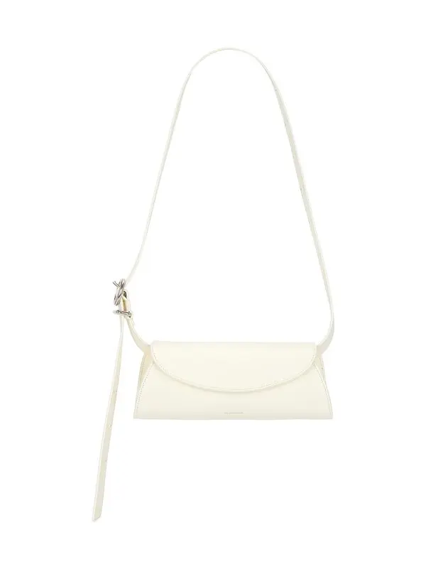 JIL SANDER Cannolo Mini Bag - Eggshell