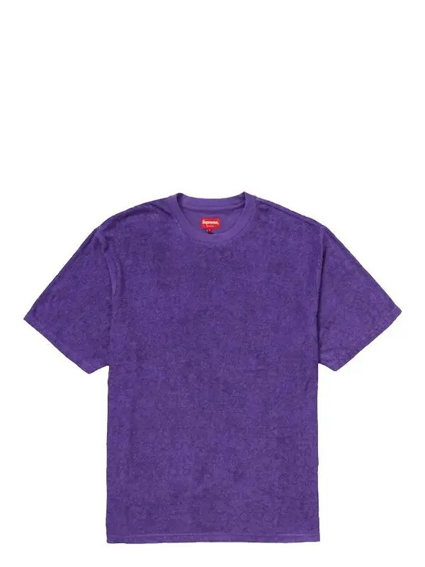 Supreme Mcmxciv Terry Short Sleeve Top - Purple