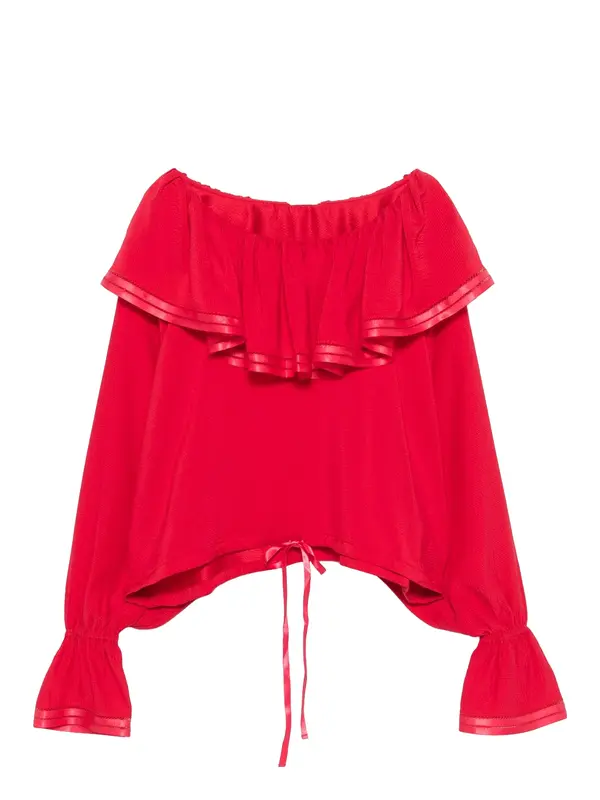 BODE Claret Blouse - Red