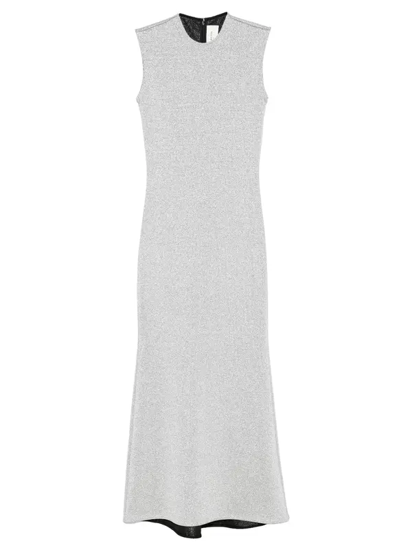Burc Akyol Jersey Maxi Dress - Silver