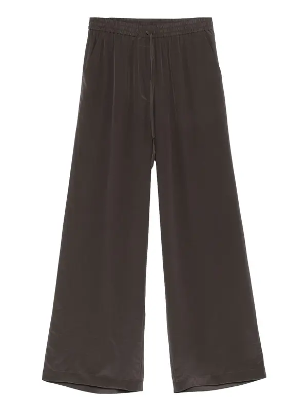 P.a.r.o.s.h Silk Trousers - Black
