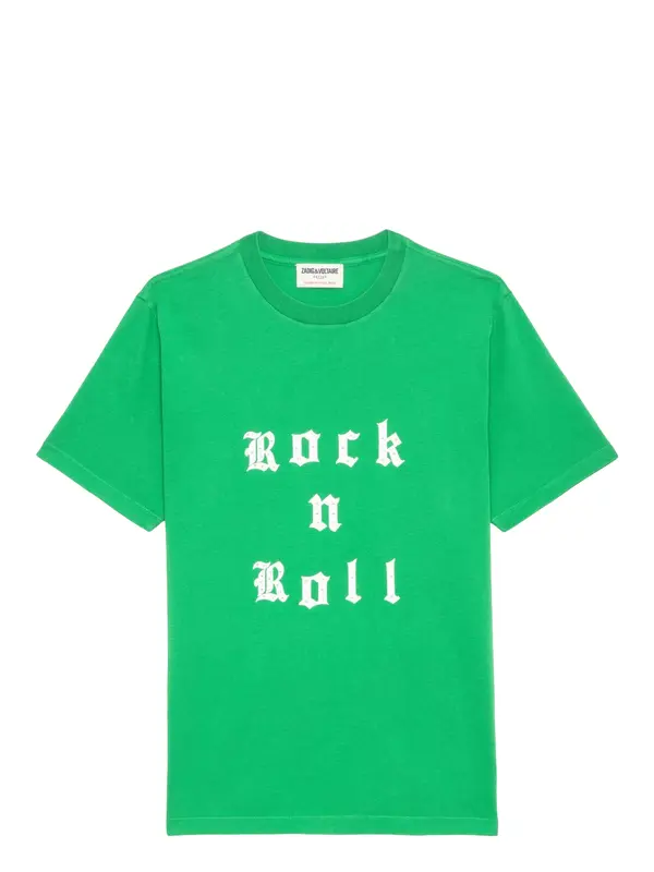 Zadig&Voltaire Edwin Rock And Roll T-shirt - Green