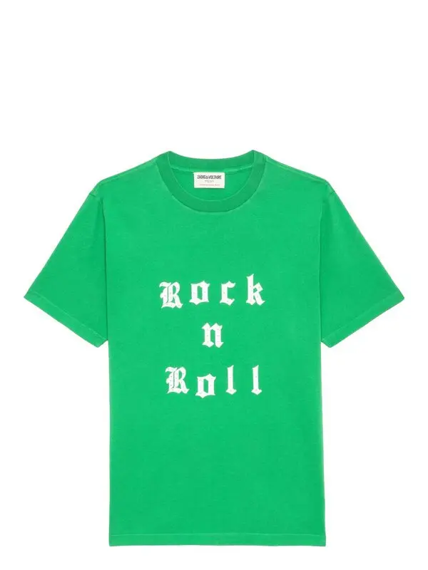 Zadig&Voltaire Edwin Rock And Roll T-shirt - Green