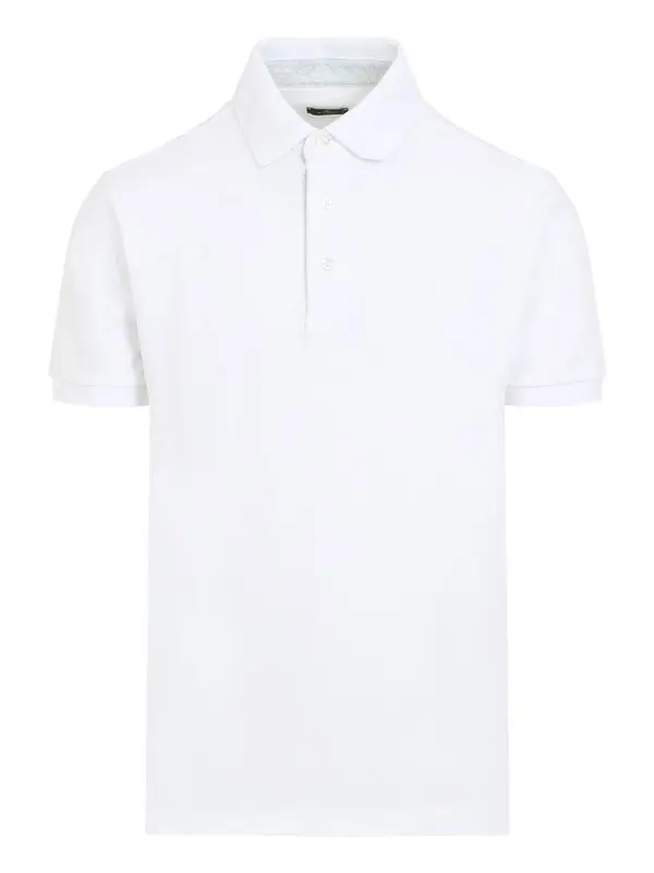 Etro Cotton Polo Shirt - White