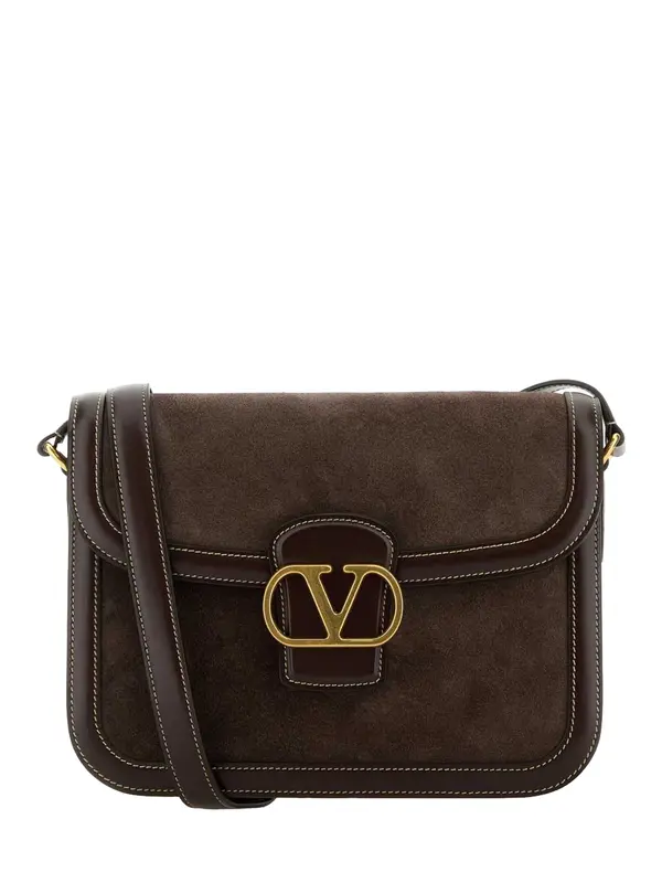 Valentino Garavani 9to5 Shoulder Bag - Brown