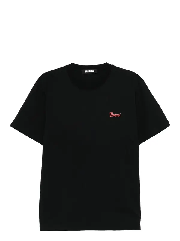 BARROW Logo-print T-shirt - Black