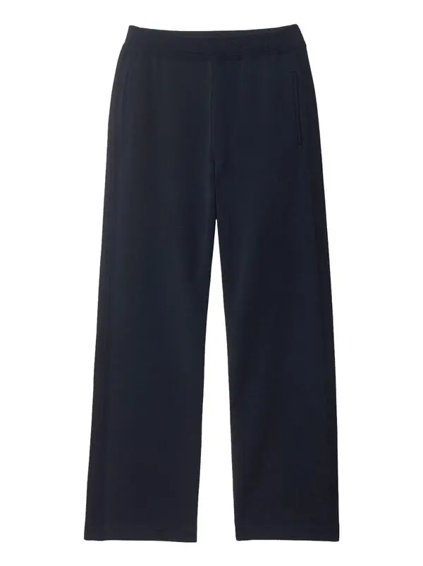 Burberry Knitted Track Pants - Blue