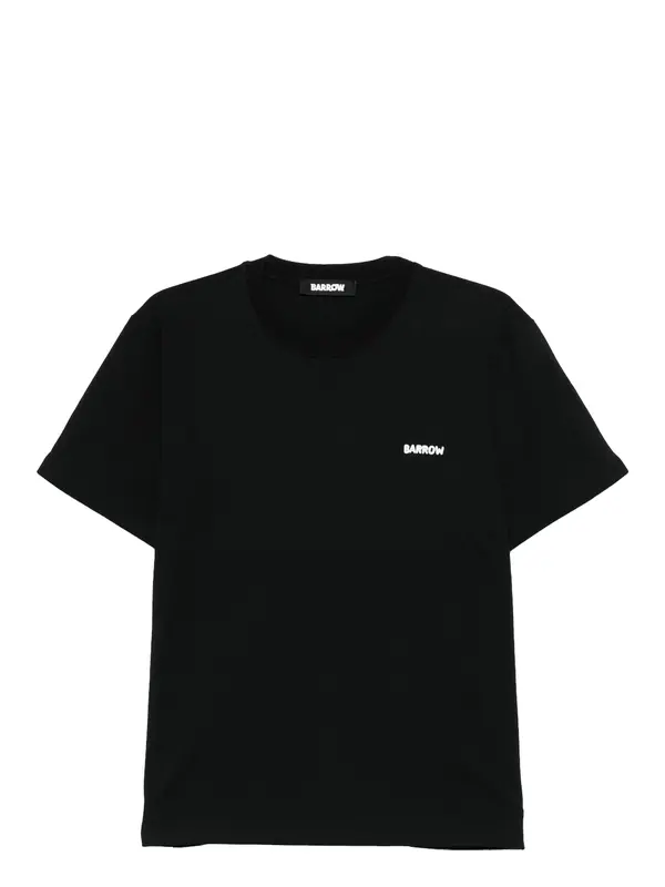BARROW Logo-print T-shirt - Black