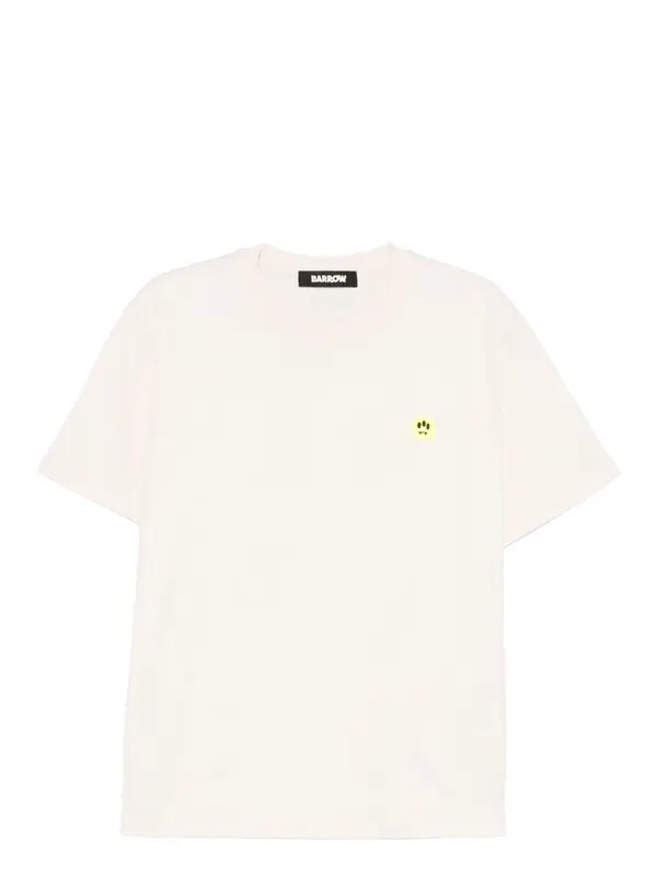 BARROW Iconic Smile T-shirt - Neutrals