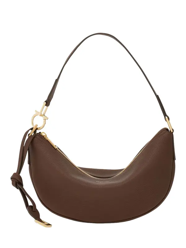 FERRAGAMO Hobo Shoulder Bag - Brown