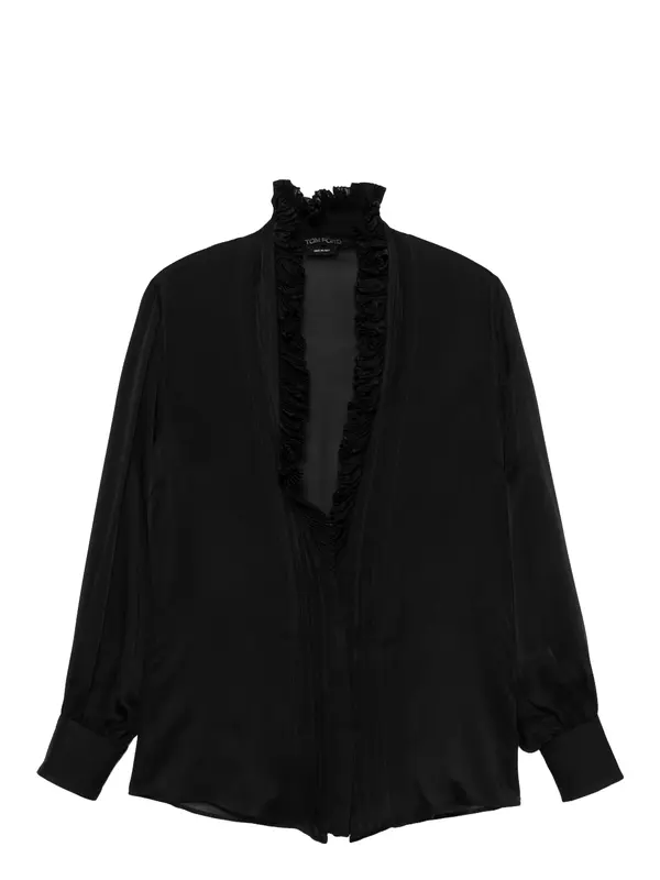 TOM FORD Silk Blouse - Black