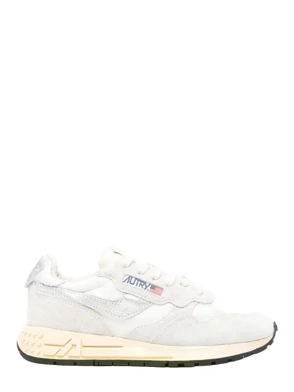 AUTRY Panelled Low-top Sneakers - White