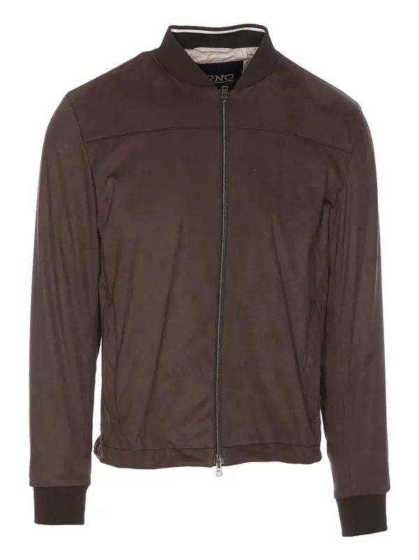 Herno Crew Neck Jacket - Brown