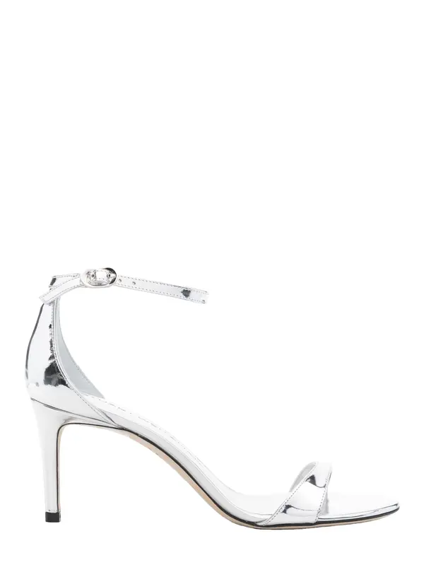 STUART WEITZMAN 75mm Nudist Ii Sandals - Silver