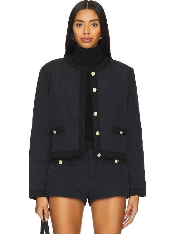 Steve Madden Coppelia Jacket - Black Onyx
