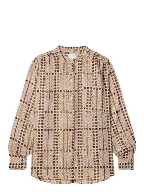 Isabel Marant Mexika Printed Shirt - Neutrals